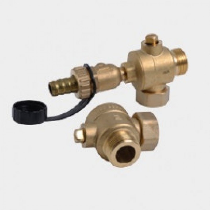 Viessmann 7829806 HV angle valve with stopper and fill